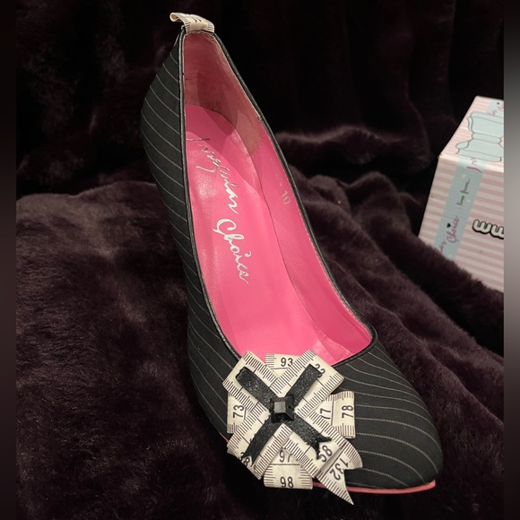 Irregular Choice | Shoes | Irregular Choice Pin Stripe On Black With ...